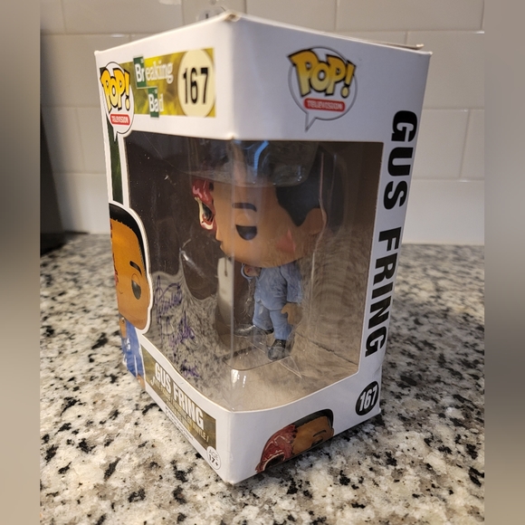 Funko | Art | Funko Pop Gustavo Fring Signed By Actor | Poshmark